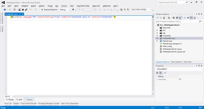 UserControl in ASP.Net